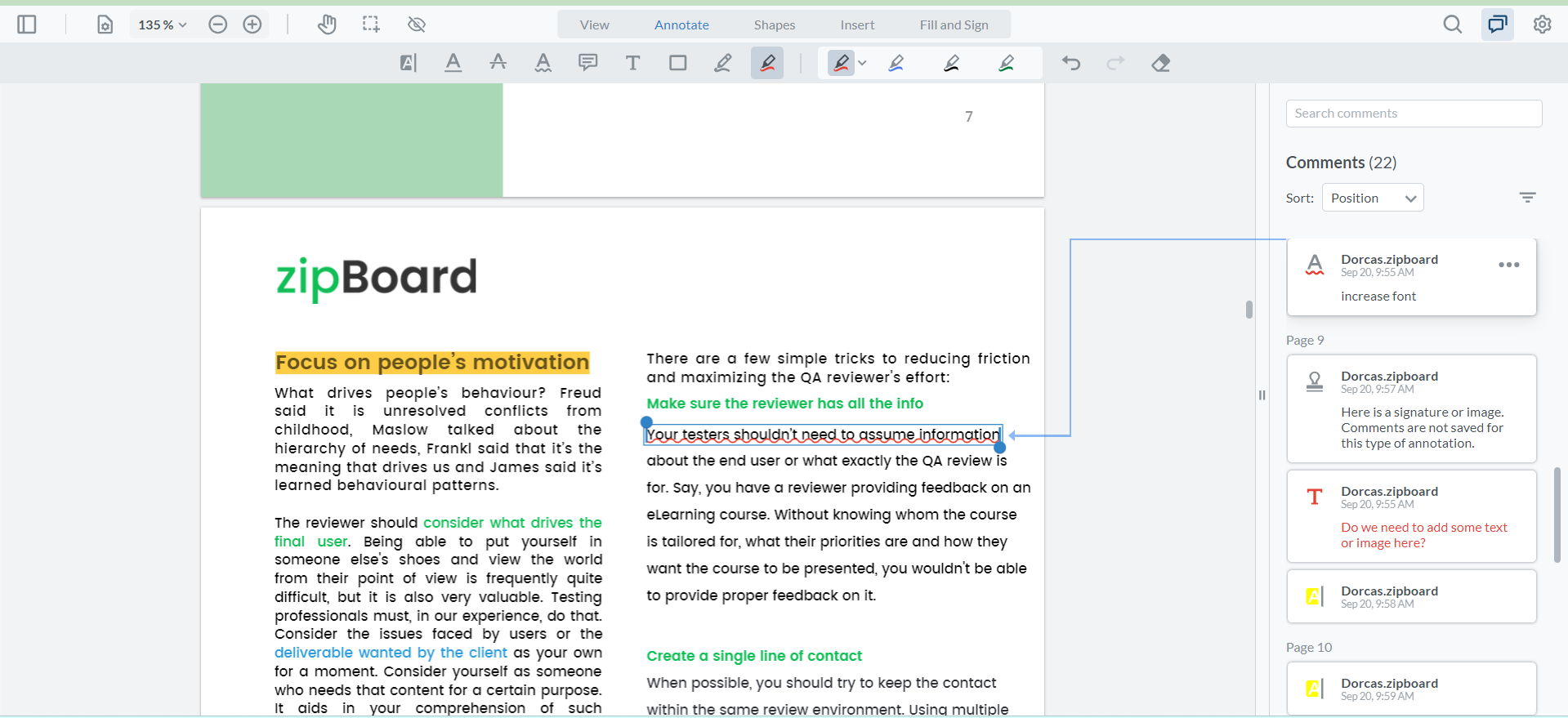 Top 6 PDF Annotation Tools for Document Collaboration - zipBoard