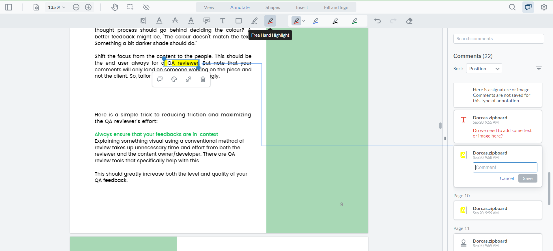 Top 6 PDF Annotation Tools for Document Collaboration - zipBoard