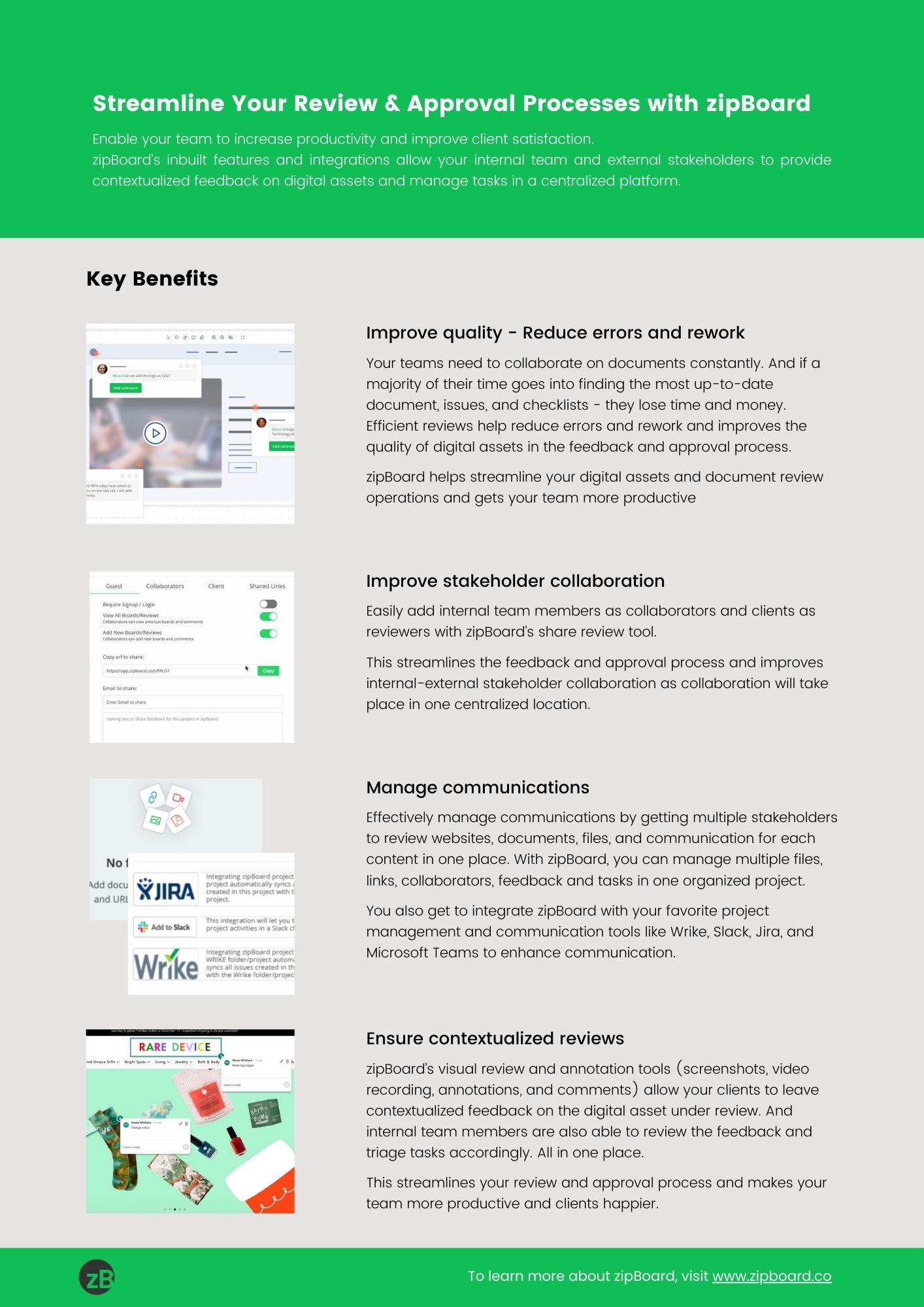 Free Resources - zipBoard