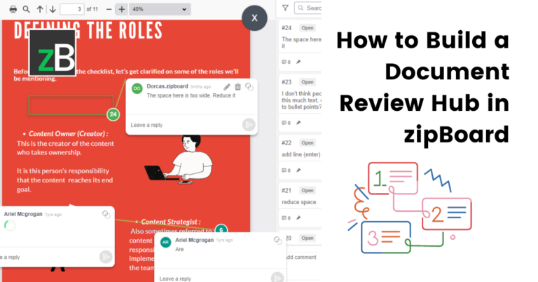 How to Build a Document Review Hub in zipBoard - zipBoard